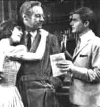 Roddy McDowall in the play, "The Fighting Cock"